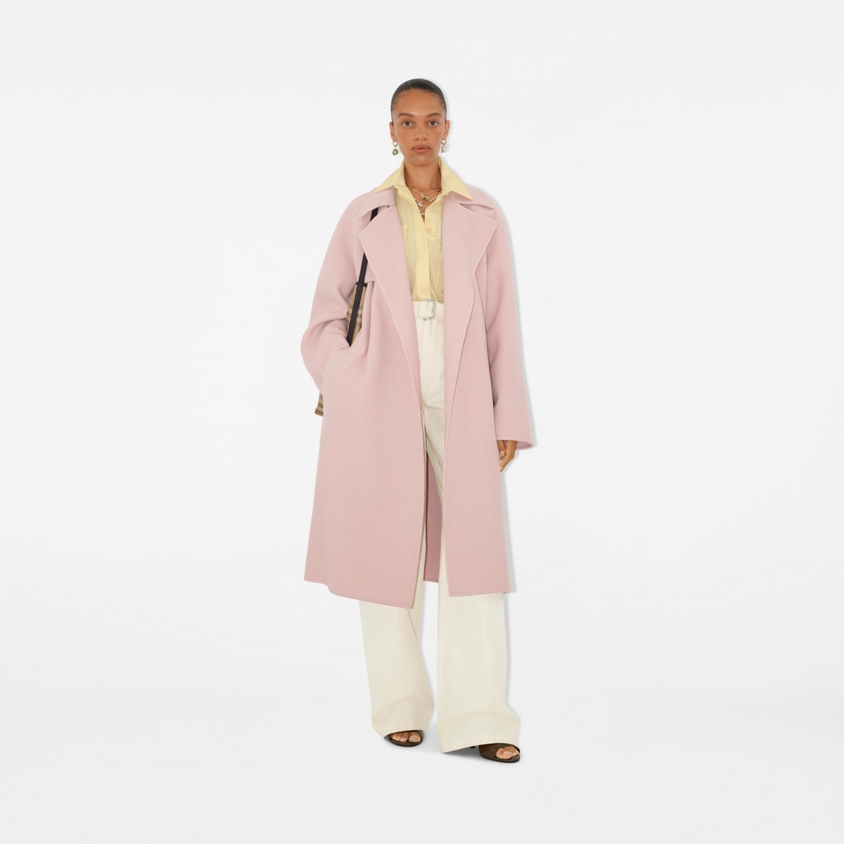 BURBERRY Burberry Cashmere Wrap Coat